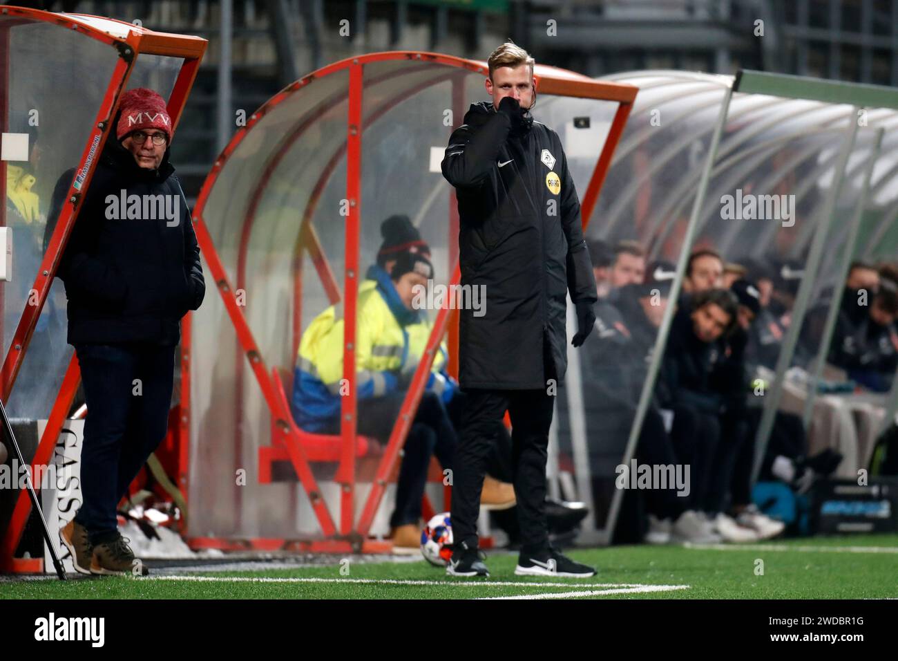 MAASTRICHT, NETHERLANDS - JANUARY 19: Fourth Official Joshua Kuipers in ...