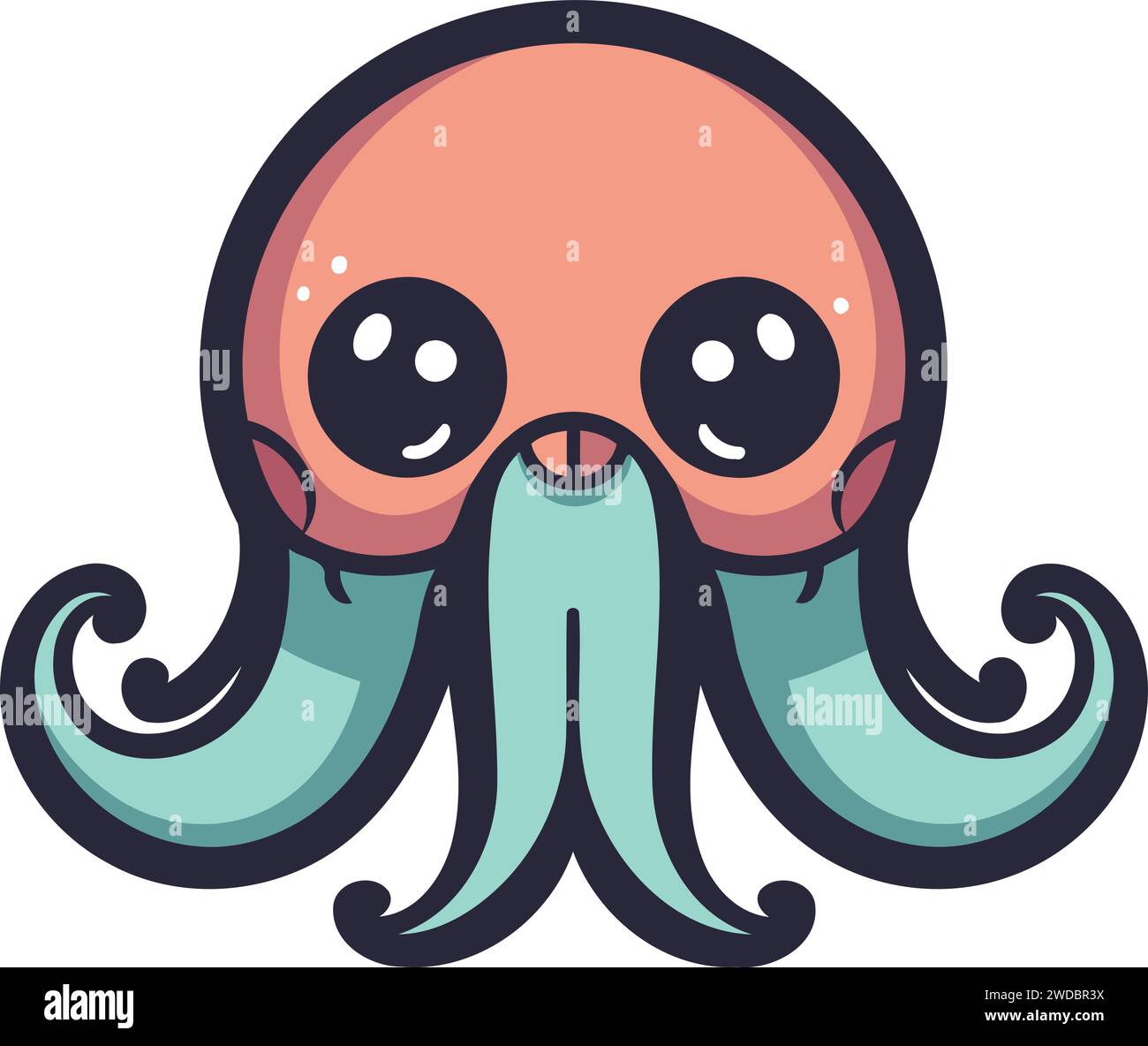 Evil Cartoon Octopus