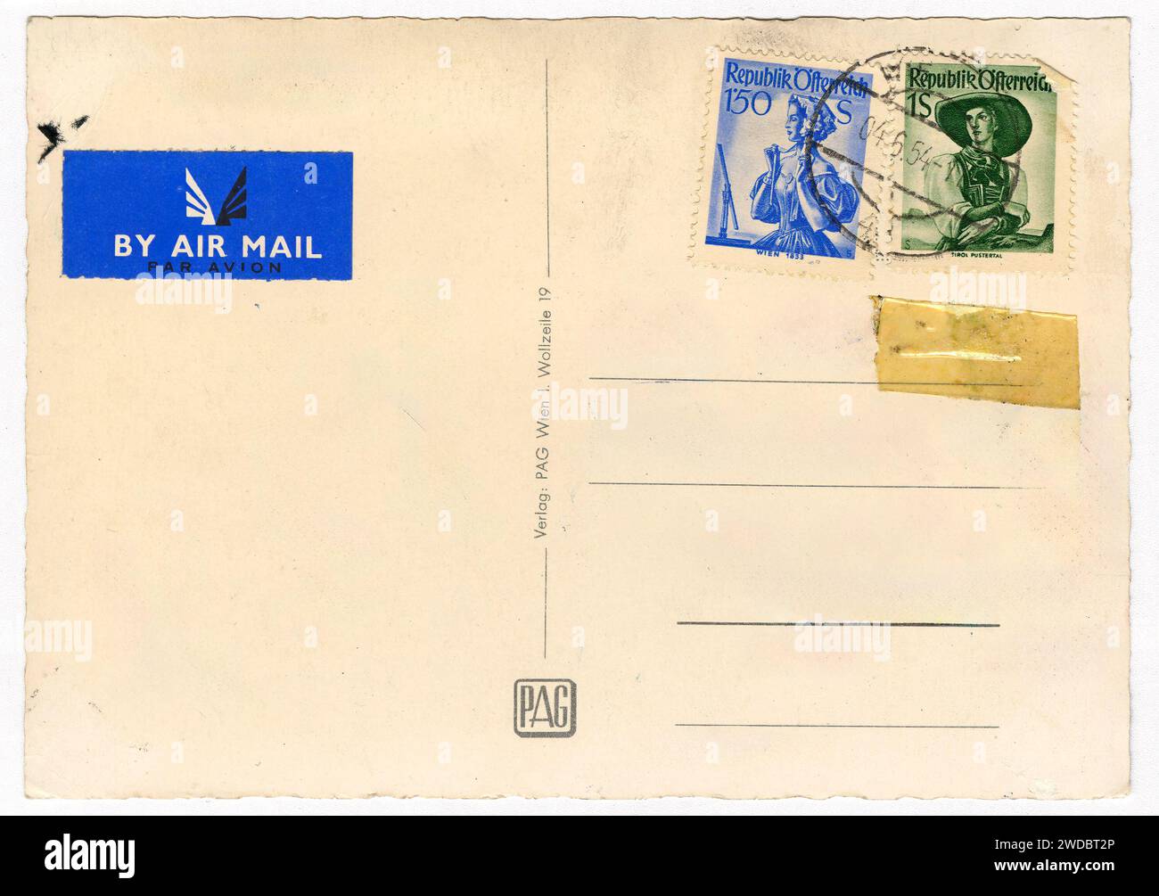 Air mail sticker hi-res stock photography and images - Alamy