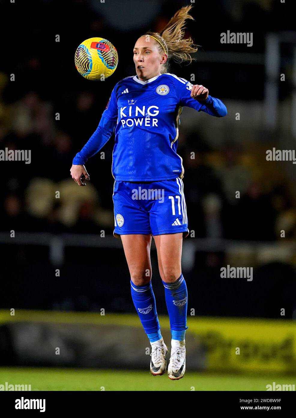 Leicester City's Janice Cayman during the Barclays Women's Super League ...