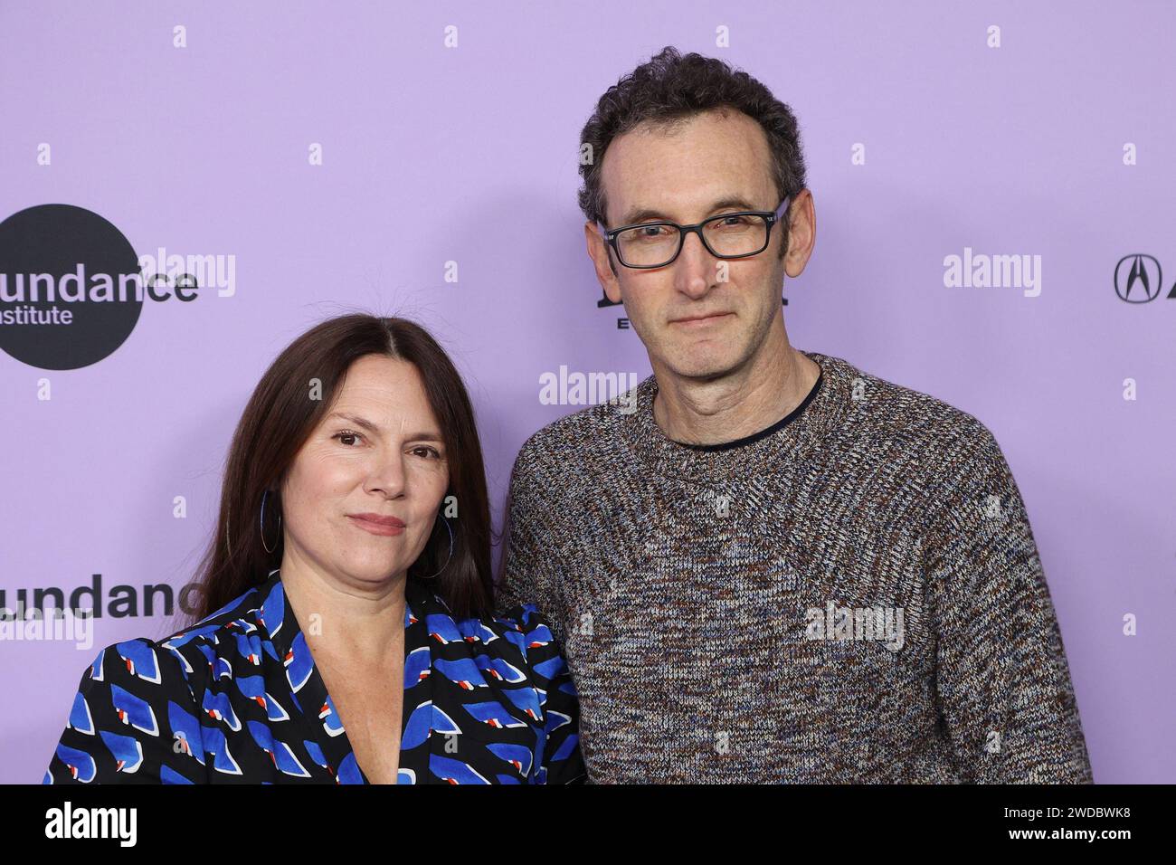 Utah. 18th Jan, 2024. Amanda McBaine (Director), Jesse Moss (Director ...