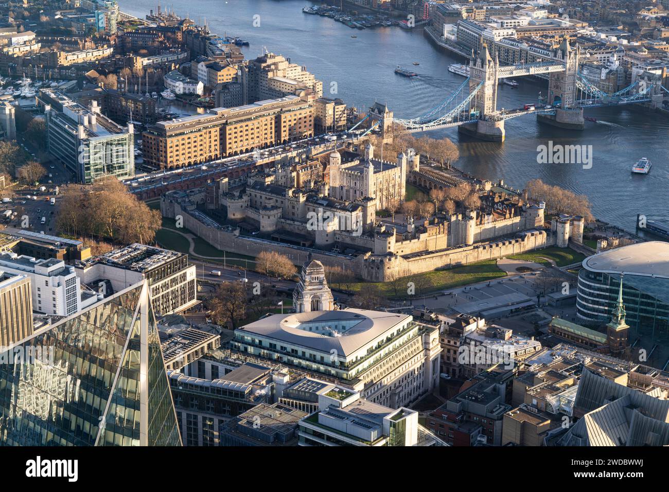 Tower Of London Is A Historic Castle On The North Bank Of The River