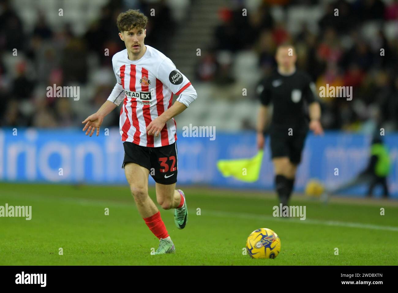 Sunderland's Trai Hume during the Sky Bet Championship match between ...