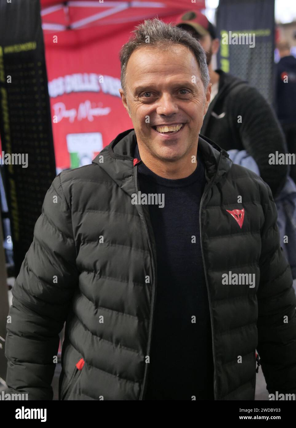 Verona, Italy. 19th Jan, 2024. Loris Capirossi guest on the first day ...