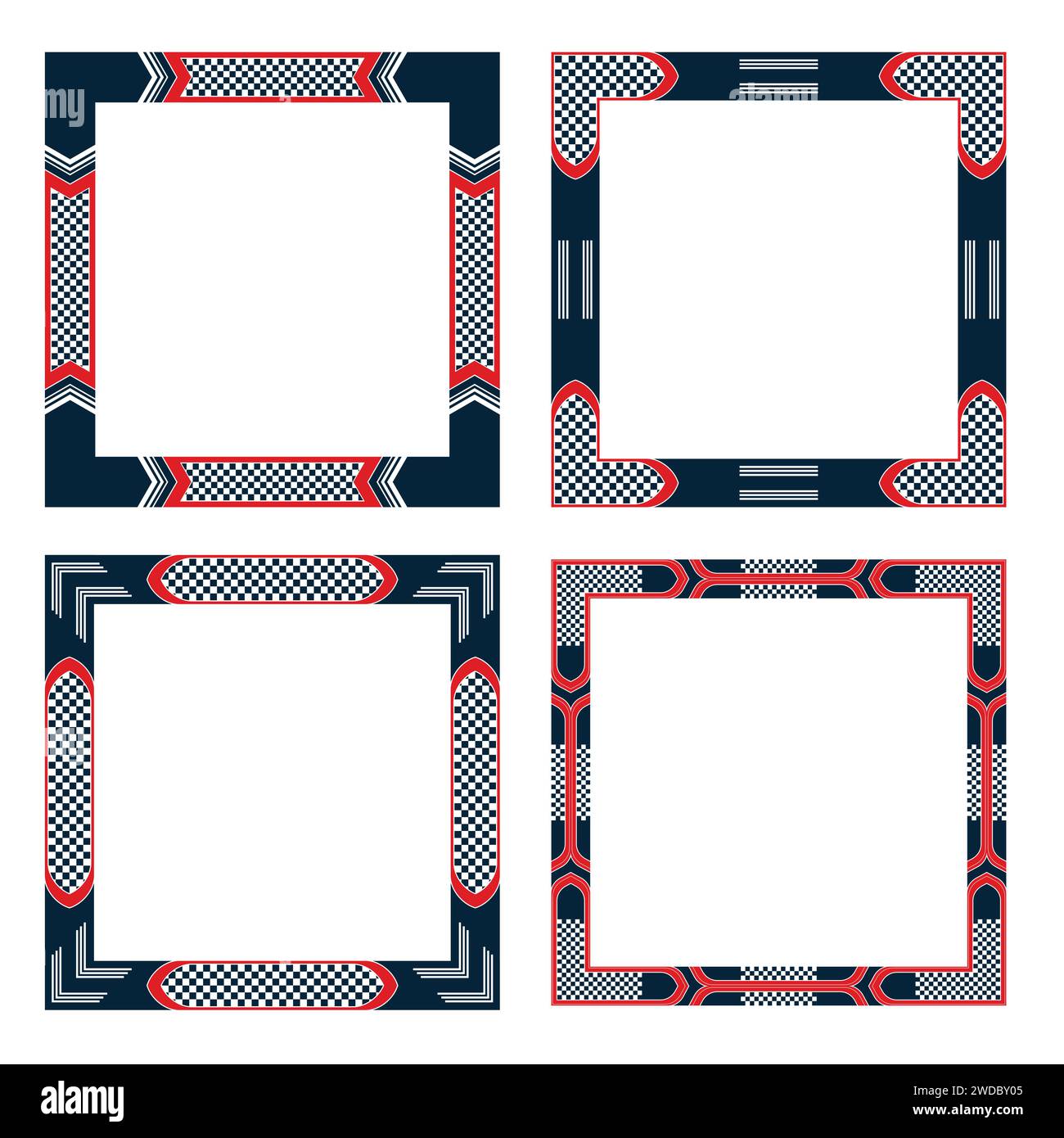 Red and blue sport car frames Stock Vector Image & Art - Alamy