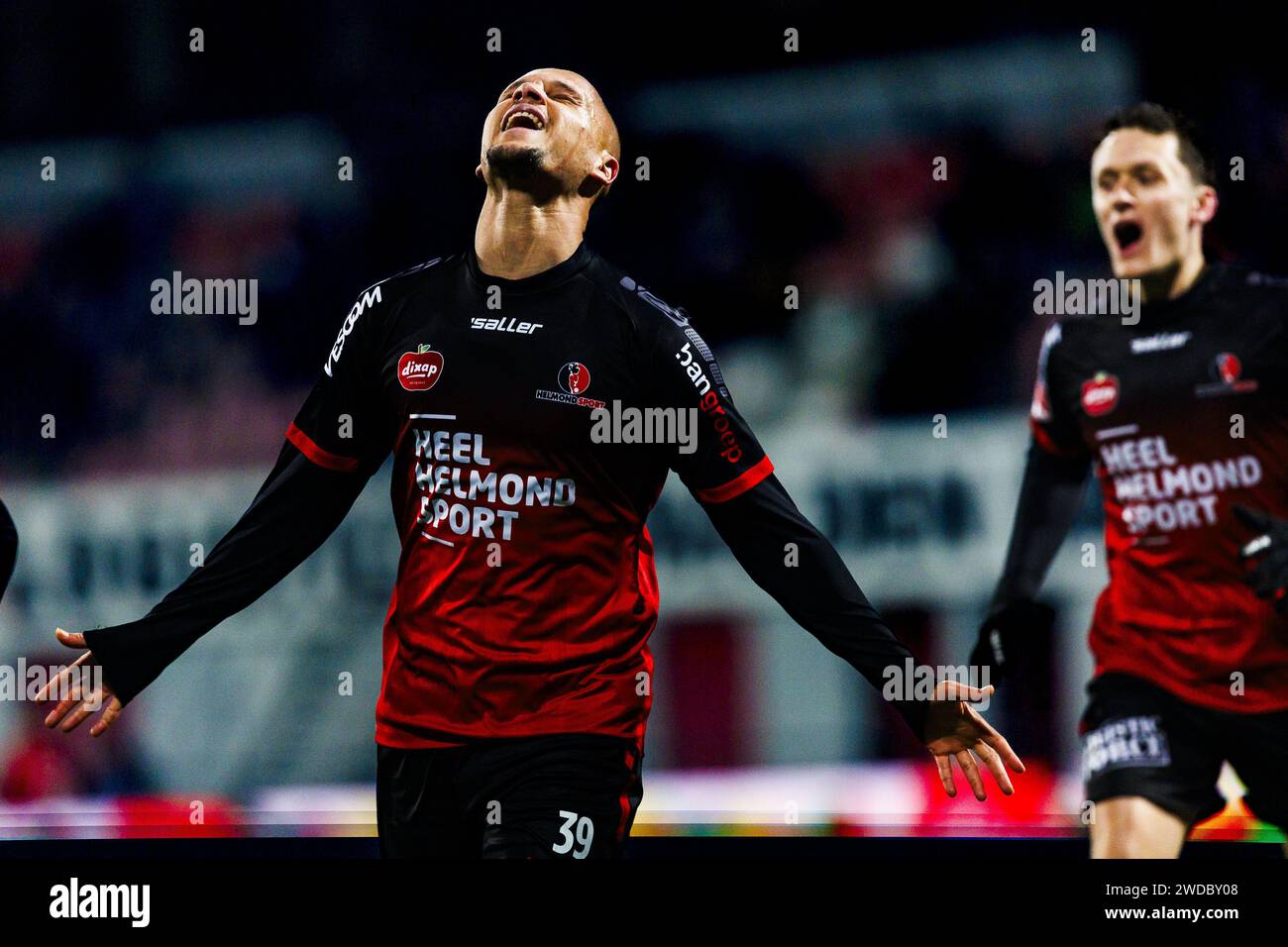 Helmond, Netherlands. 19th Jan, 2024. HELMOND, Helmond Sport - Jong PSV ...