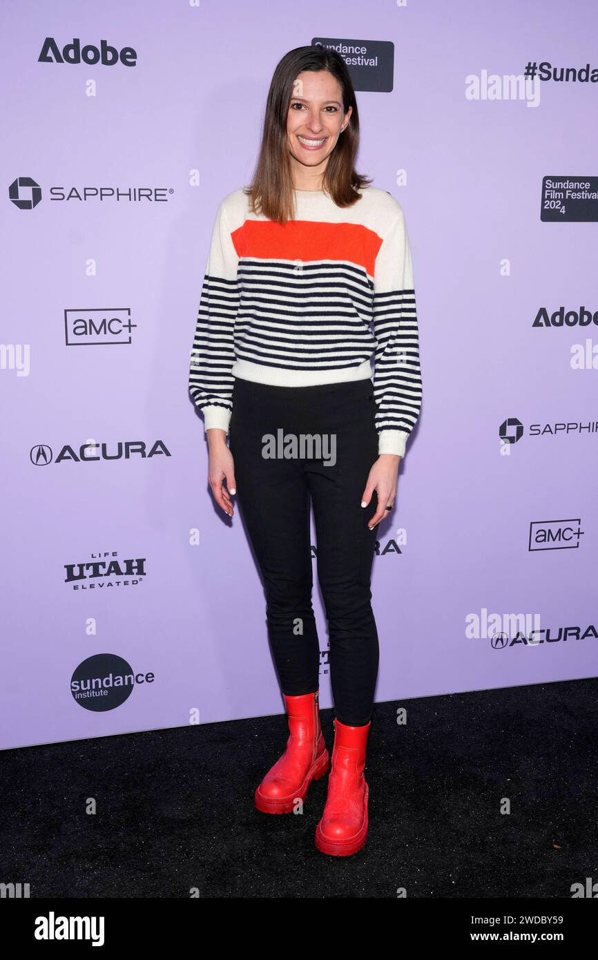 Taylor Hess attends the premiere of "Between the Temples" at the ...
