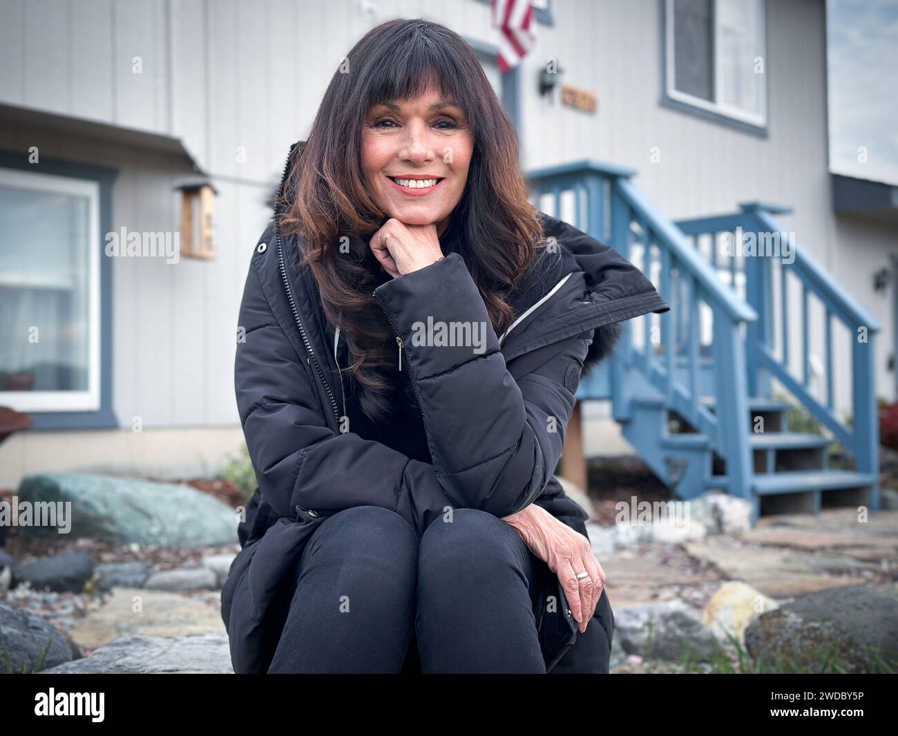 October 28, 2022 - Big Arm/Polson, Montana, USA - Portrait session with ...