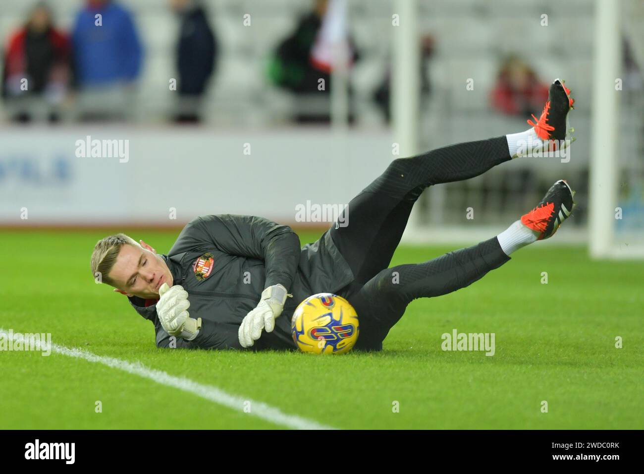 Sunderland's Nathan Bishop during the Sky Bet Championship match ...