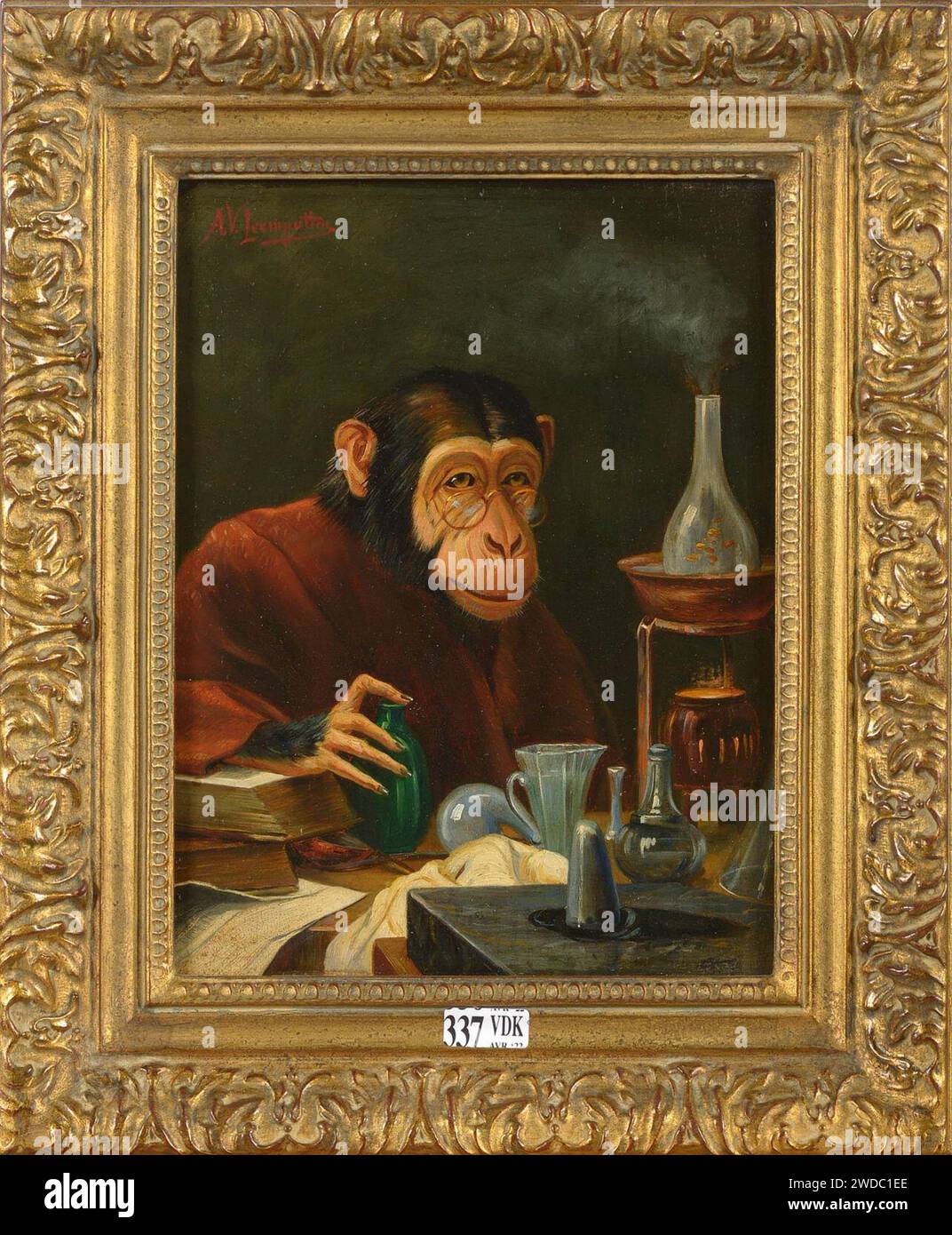Monkey alchemist hi-res stock photography and images - Alamy