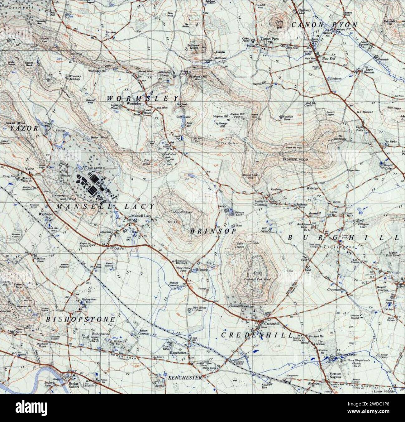 1956 map hi-res stock photography and images - Alamy