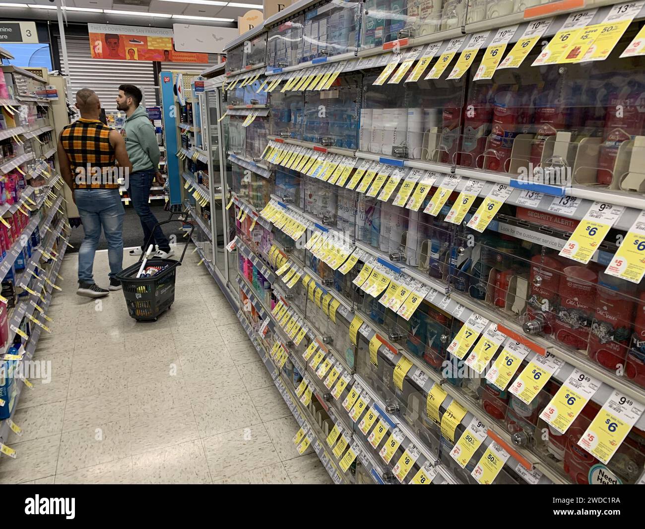 San Francisco, California, USA. 28th Sep, 2023. A Walgreens has items ...