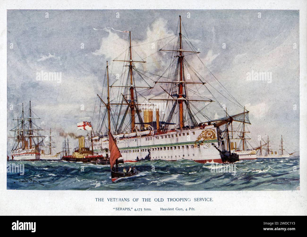 Euphrates class troopship hi-res stock photography and images - Alamy