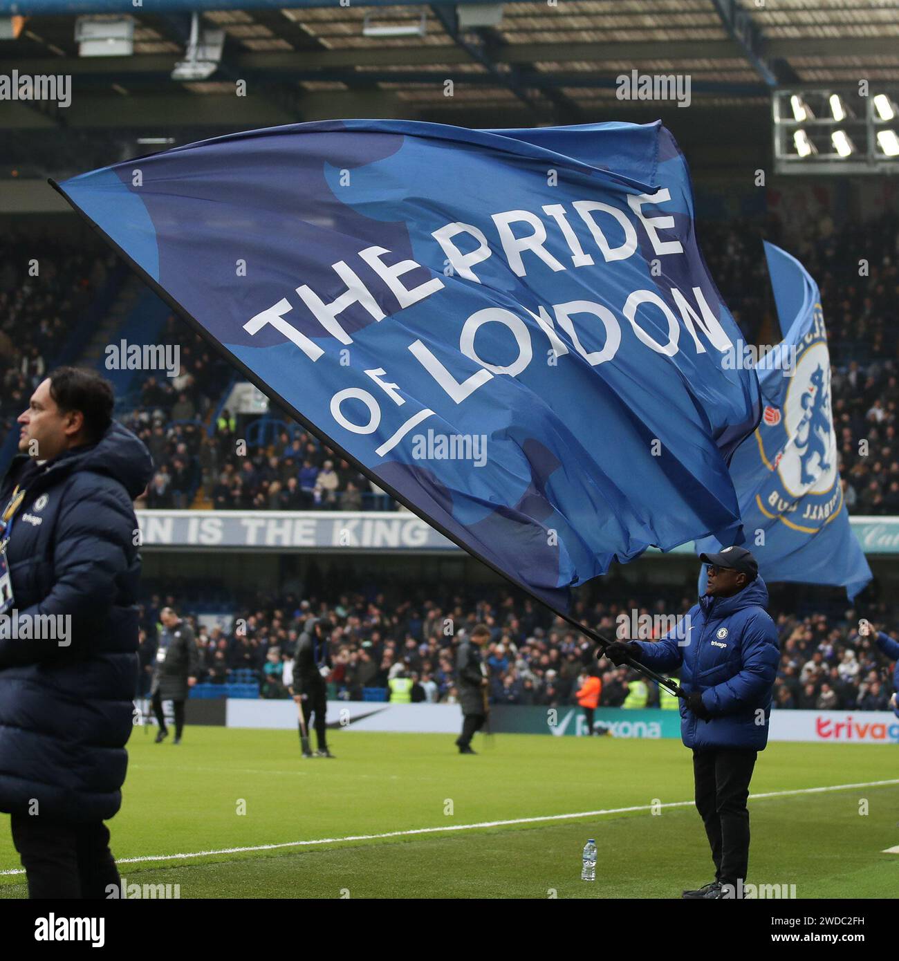 Chelsea the pride of london flag hi-res stock photography and images ...