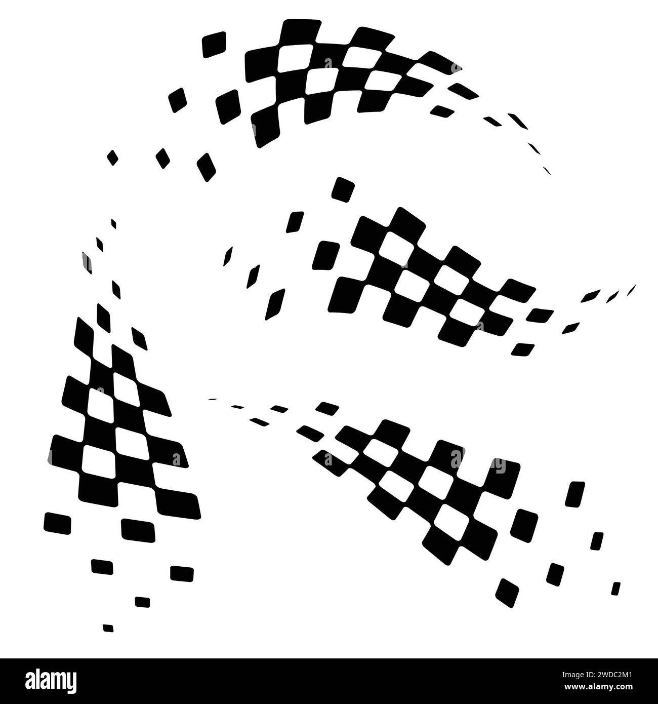 Different wave flag silhouettes Stock Vector Image & Art - Alamy