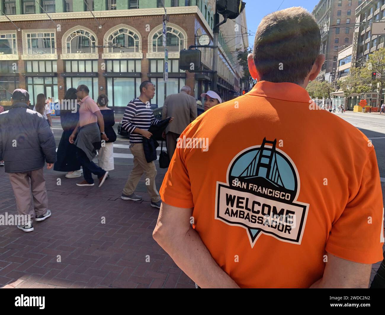 San Francisco, California, USA. 27th Sep, 2023. Ron, a Welcome ...