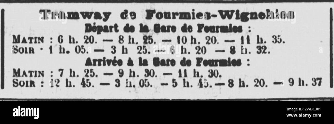 Fourmies Black and White Stock Photos & Images - Alamy