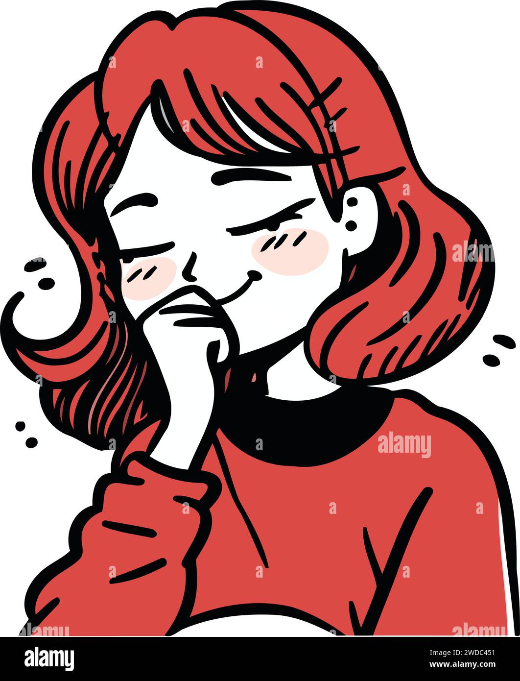 Woman with toothache retro hi-res stock photography and images - Alamy