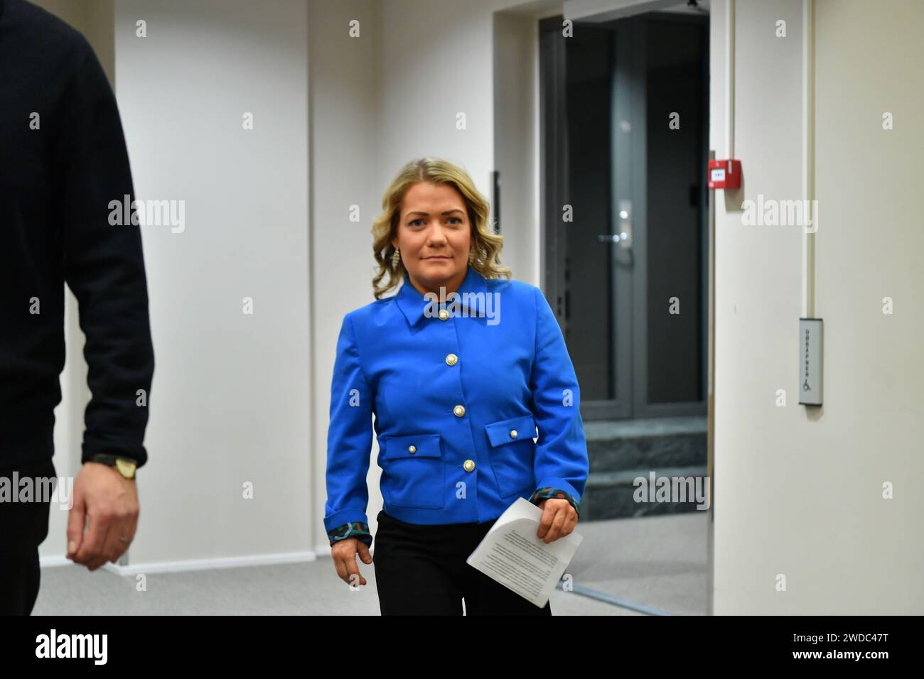 She revealed she hi-res stock photography and images - Alamy