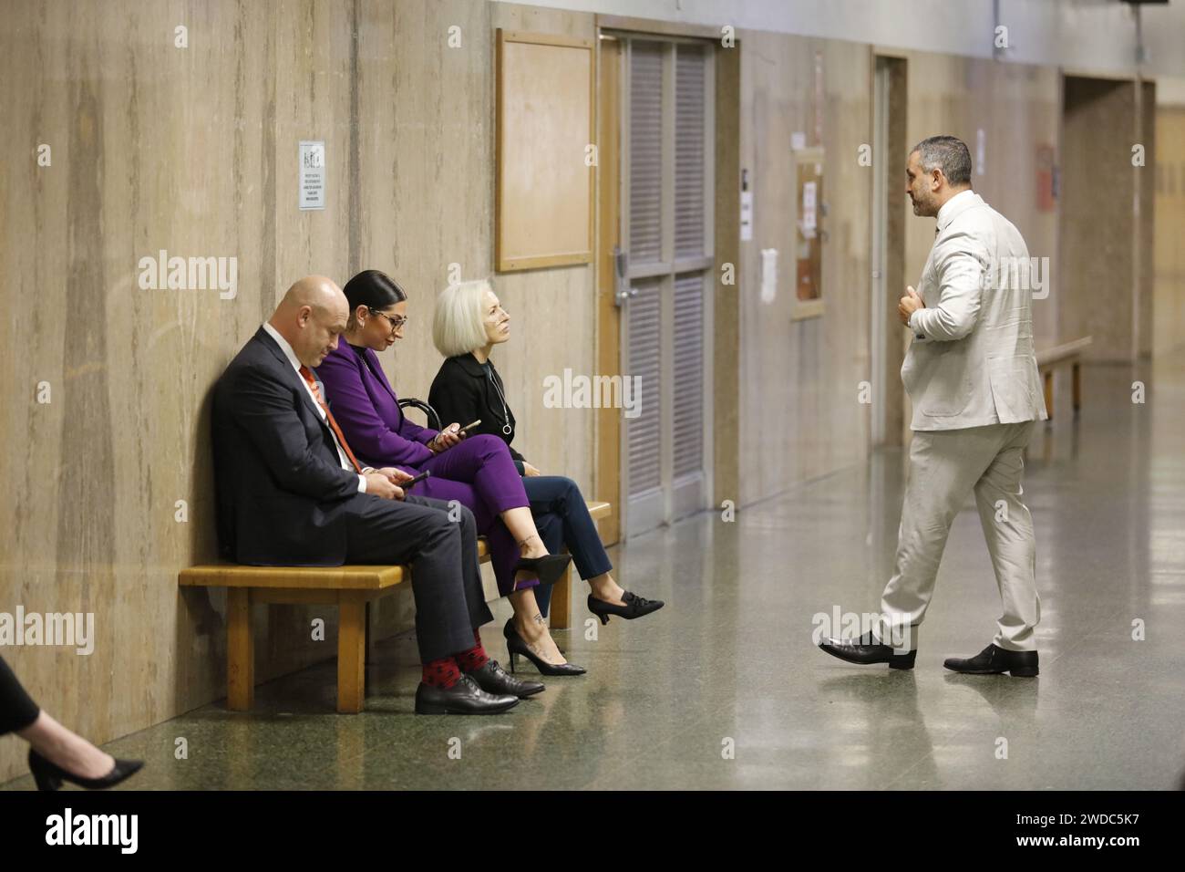 San Francisco, California, USA. 2nd Oct, 2023. Mahnaz Momeni, mother of ...