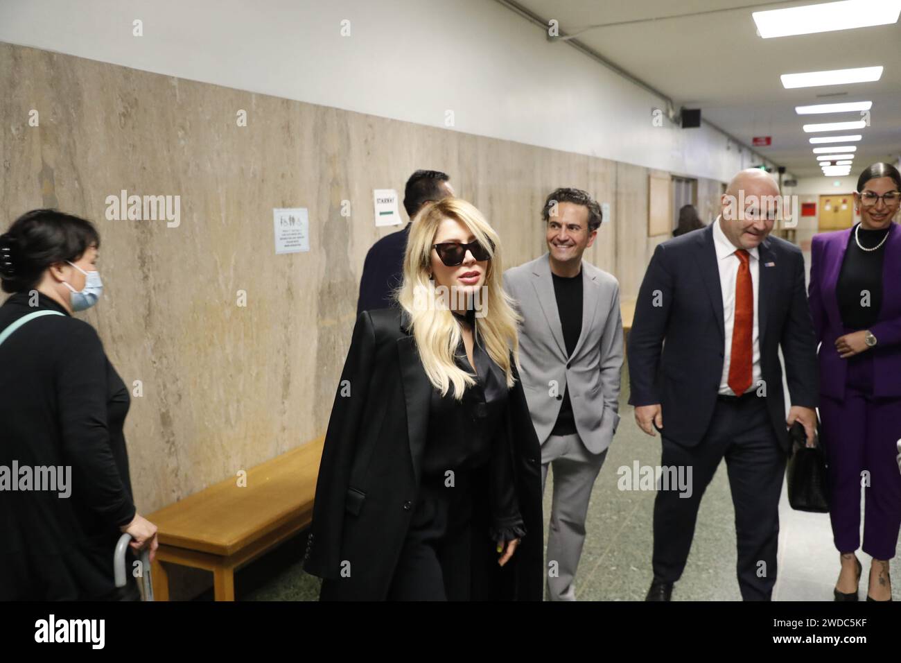 San Francisco, California, USA. 2nd Oct, 2023. Khazar Momeni, sister of ...