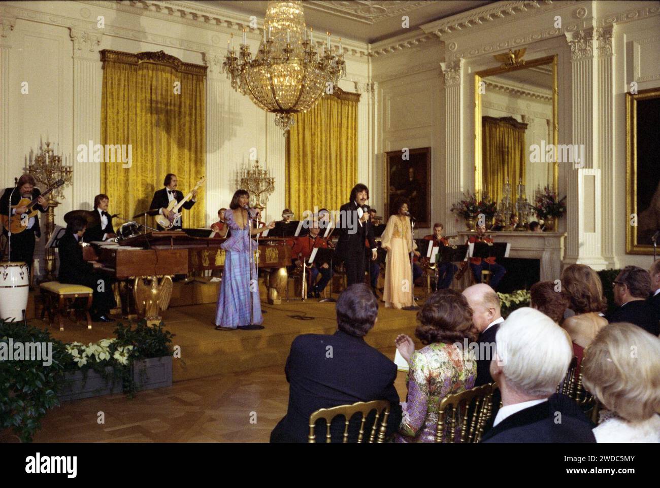 Photograph of Tony Orlando and Singers Telma Hopkins and Joyce Vincent ...