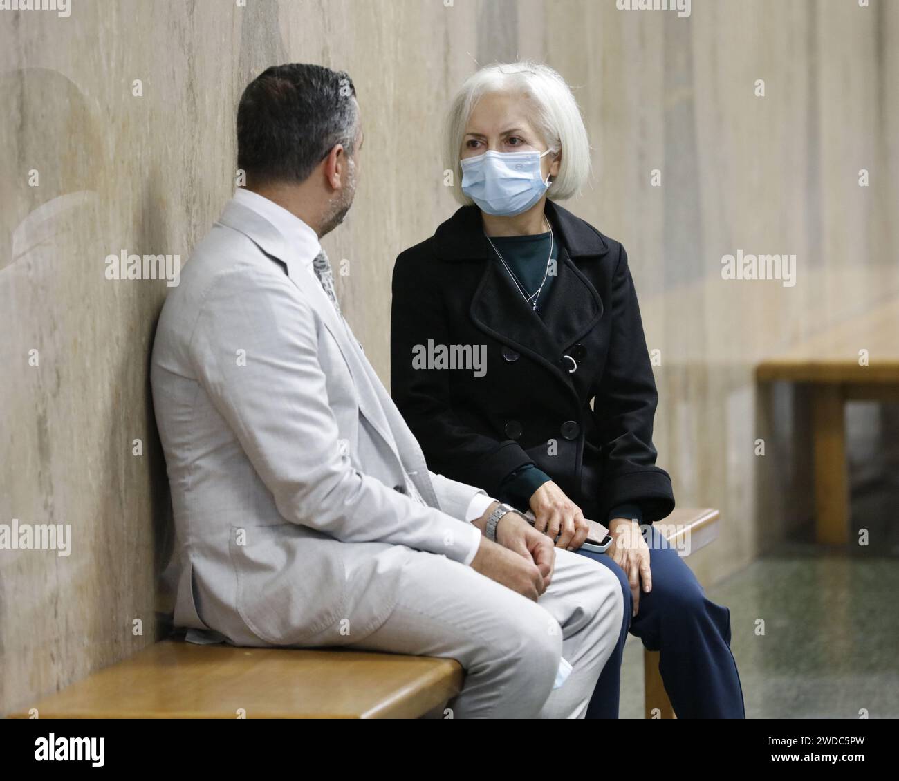 San Francisco, California, USA. 2nd Oct, 2023. Mahnaz Momeni, mother of ...