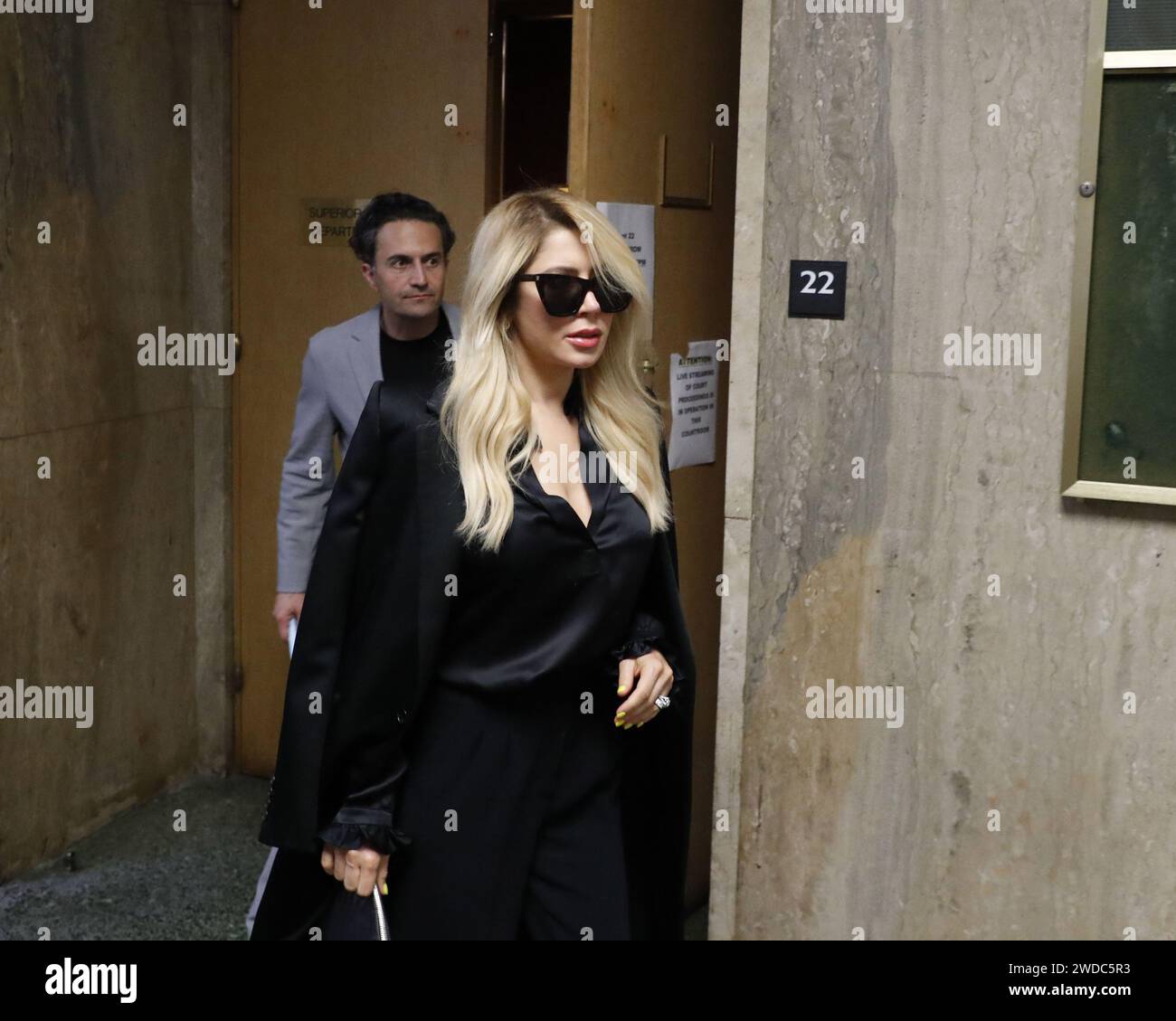 San Francisco, California, USA. 2nd Oct, 2023. Khazar Momeni, sister of ...