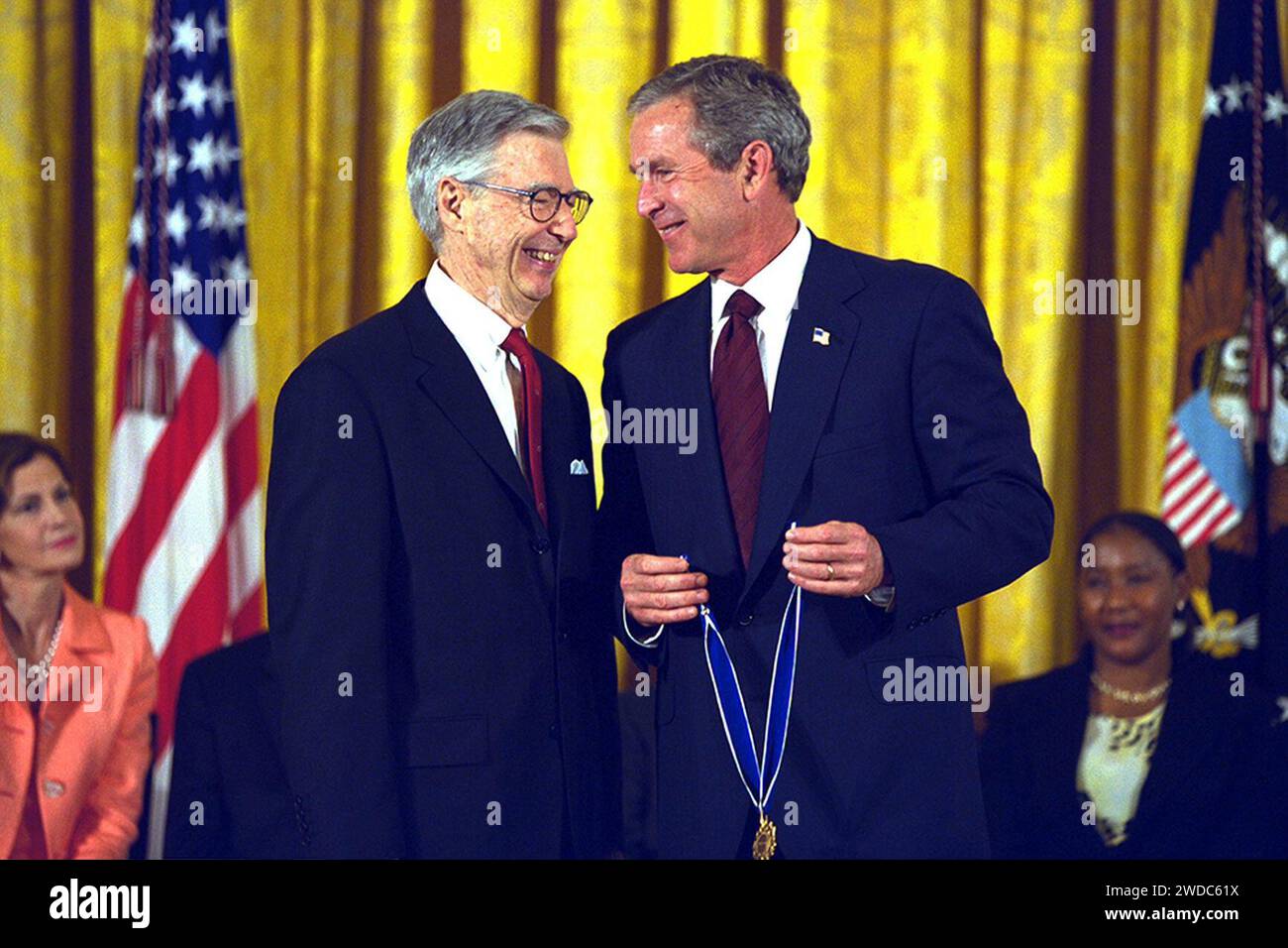 President George W. Bush Presents the Presidential Medal of Freedom ...