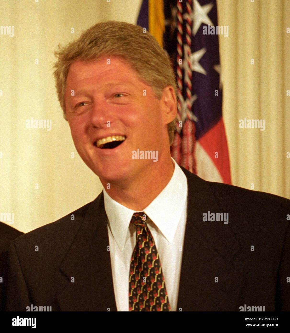 President William J. Clinton (with President George H. W. Bush ...