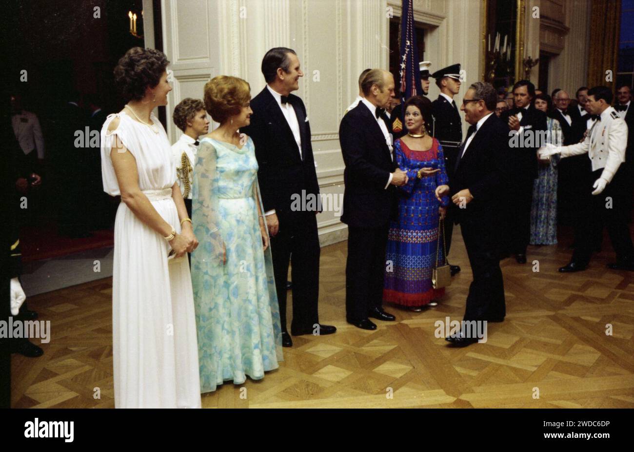 Prime Minister Malcolm Fraser of Australia, First Lady Betty Ford, and ...