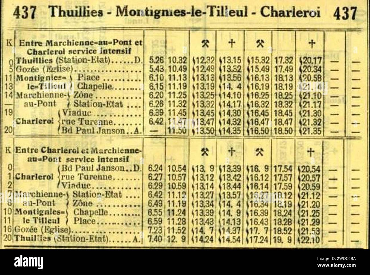 SNCB NMBS official timetable summer 1931 - 437B Stock Photo - Alamy SNCB NMBS official timetable summer 1931 - 437B Stock Photo - Alamy