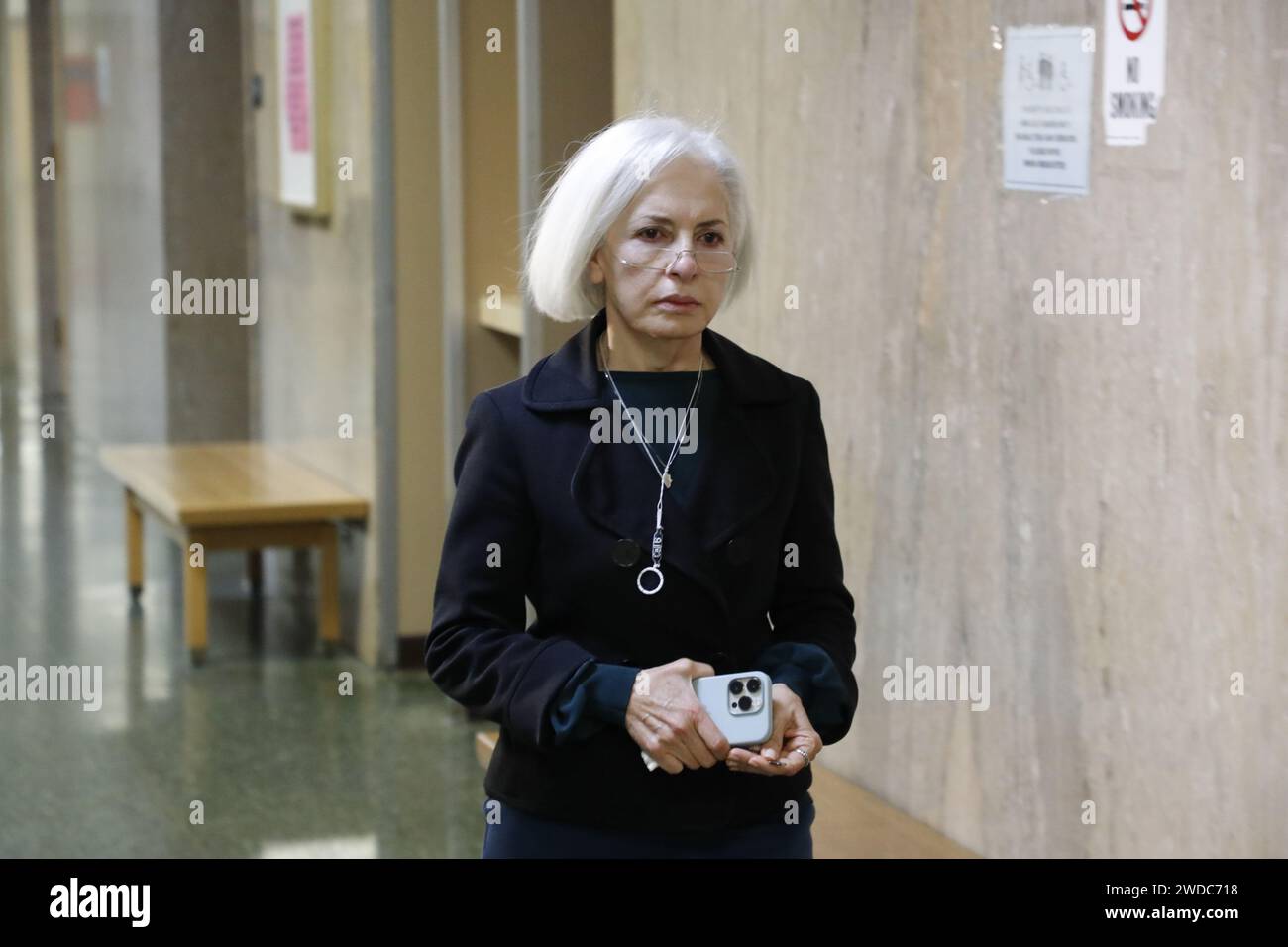 San Francisco, California, USA. 2nd Oct, 2023. Mahnaz Momeni, mother of ...