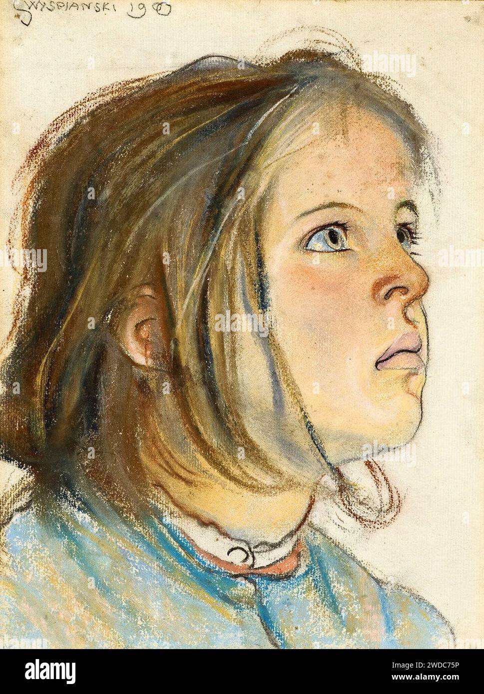 Stanisław Wyspiański - Helenka 1900 Stock Photo - Alamy