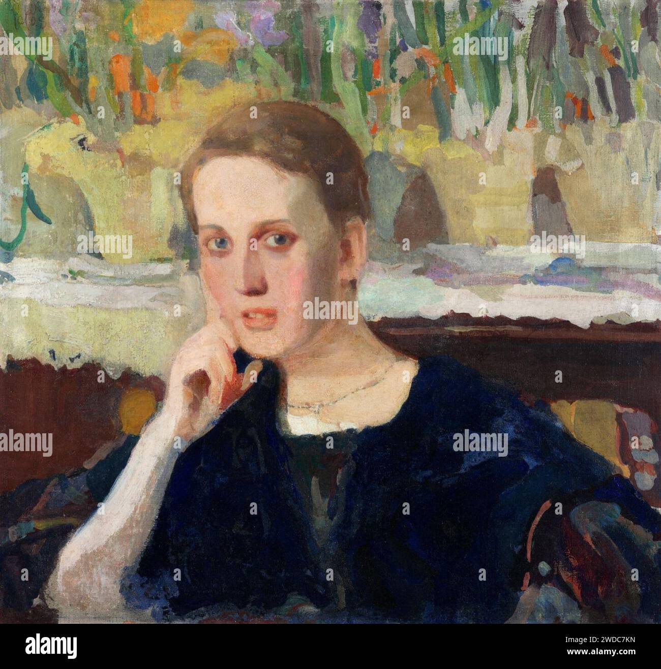 Witold Wojtkiewicz - Portret Maryny Raczyńskiej Stock Photo - Alamy
