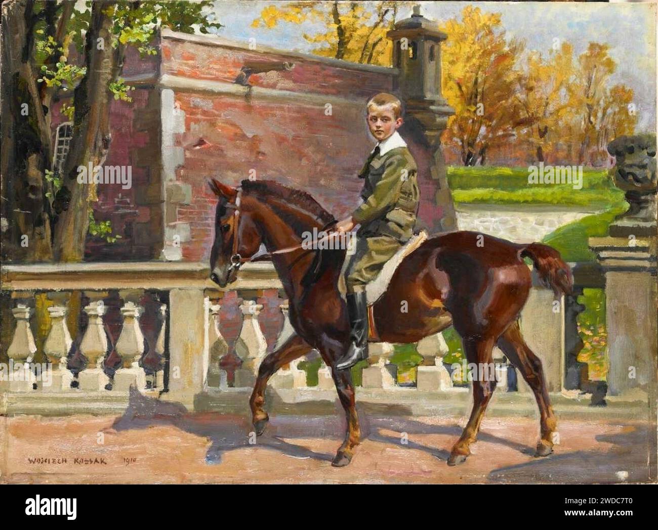 Wojciech Kossak - Roman Władysław Sanguszko Stock Photo - Alamy