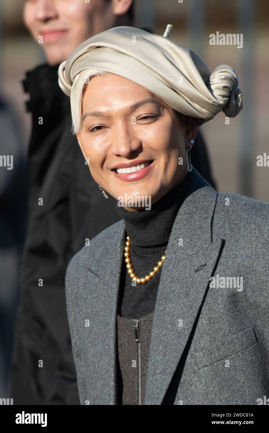 Paris, France. 19th Jan, 2024. Bryanboy attending the Dior Homme ...