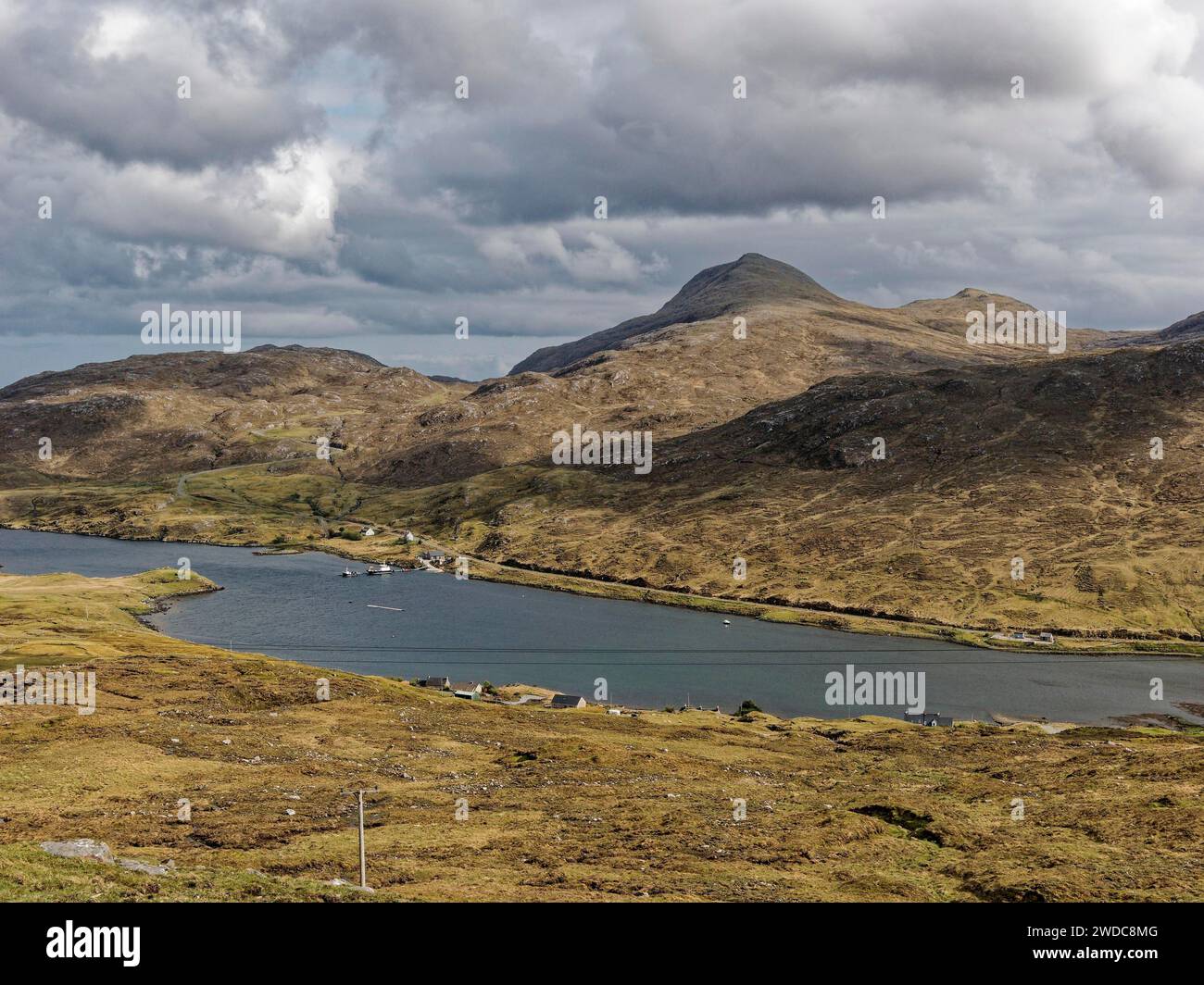 Landscape on Isle of Lewis & Harris. Outer Hebrides. Scotland, Great ...
