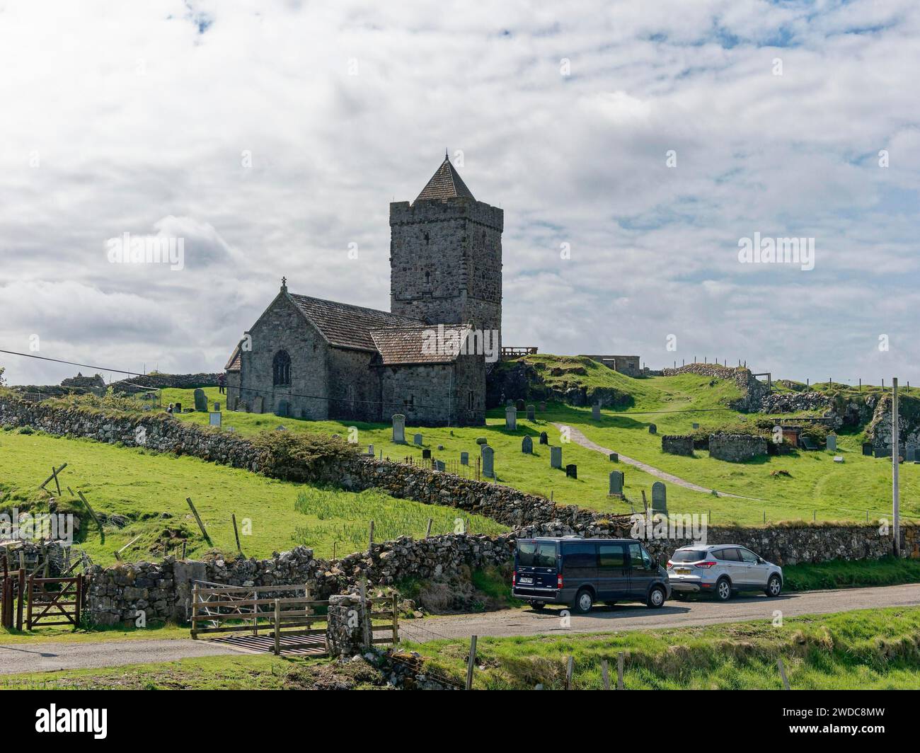 Medieval church cemetery hi-res stock photography and images - Alamy