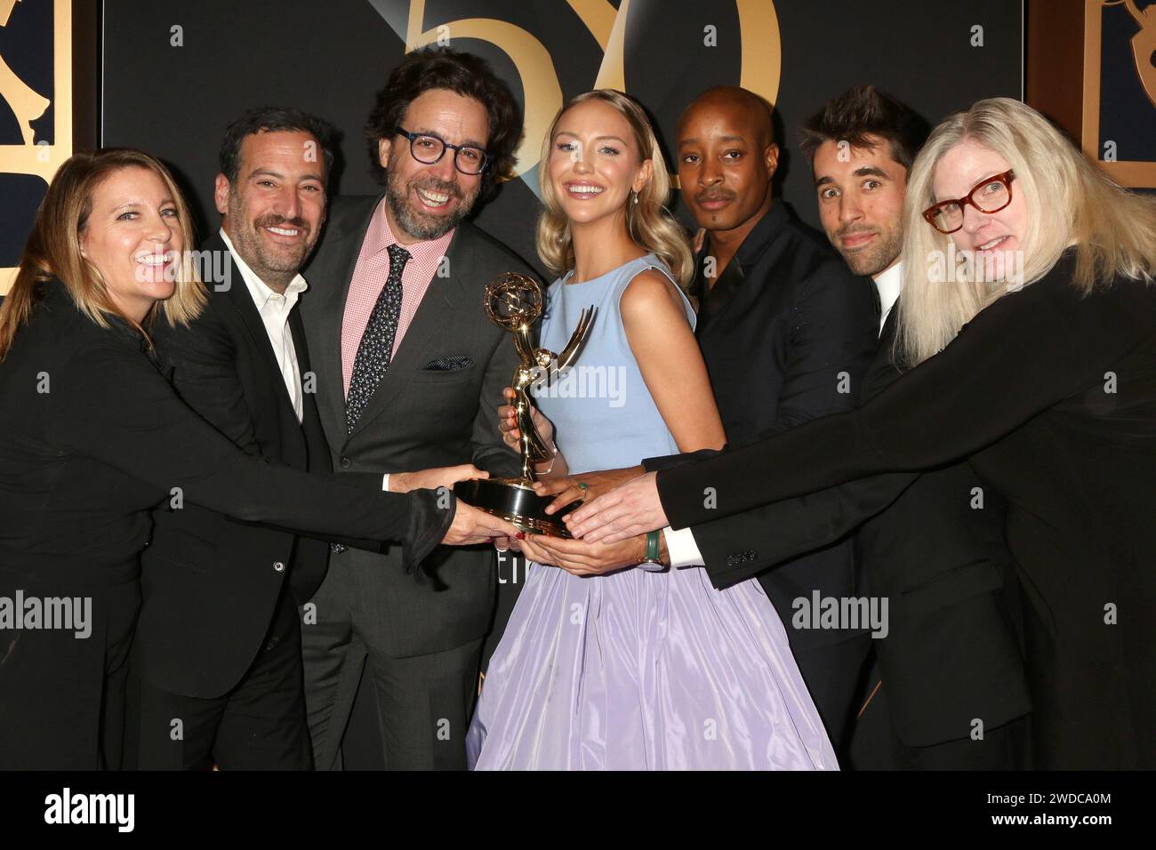 50th Daytime Emmy Creative Awards Winners Walk at the Bonaventure Hotel ...
