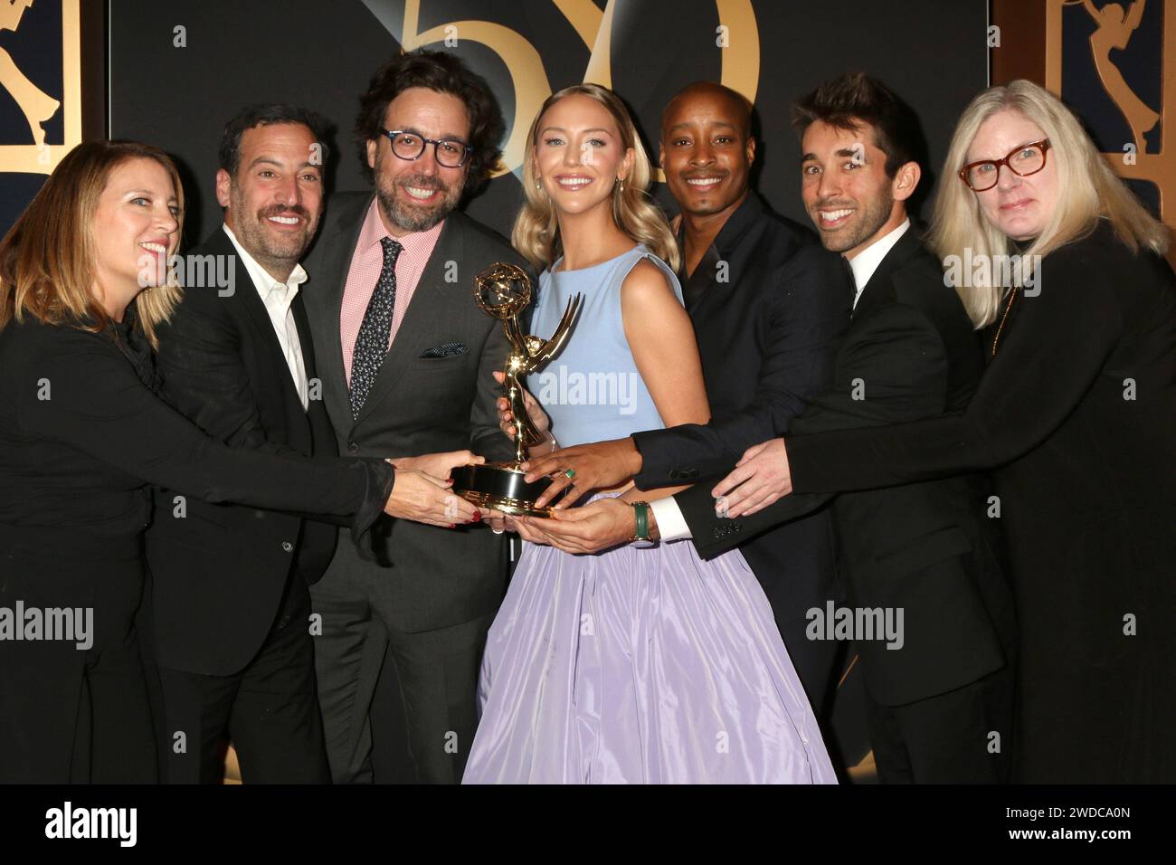 50th Daytime Emmy Creative Awards Winners Walk at the Bonaventure Hotel ...