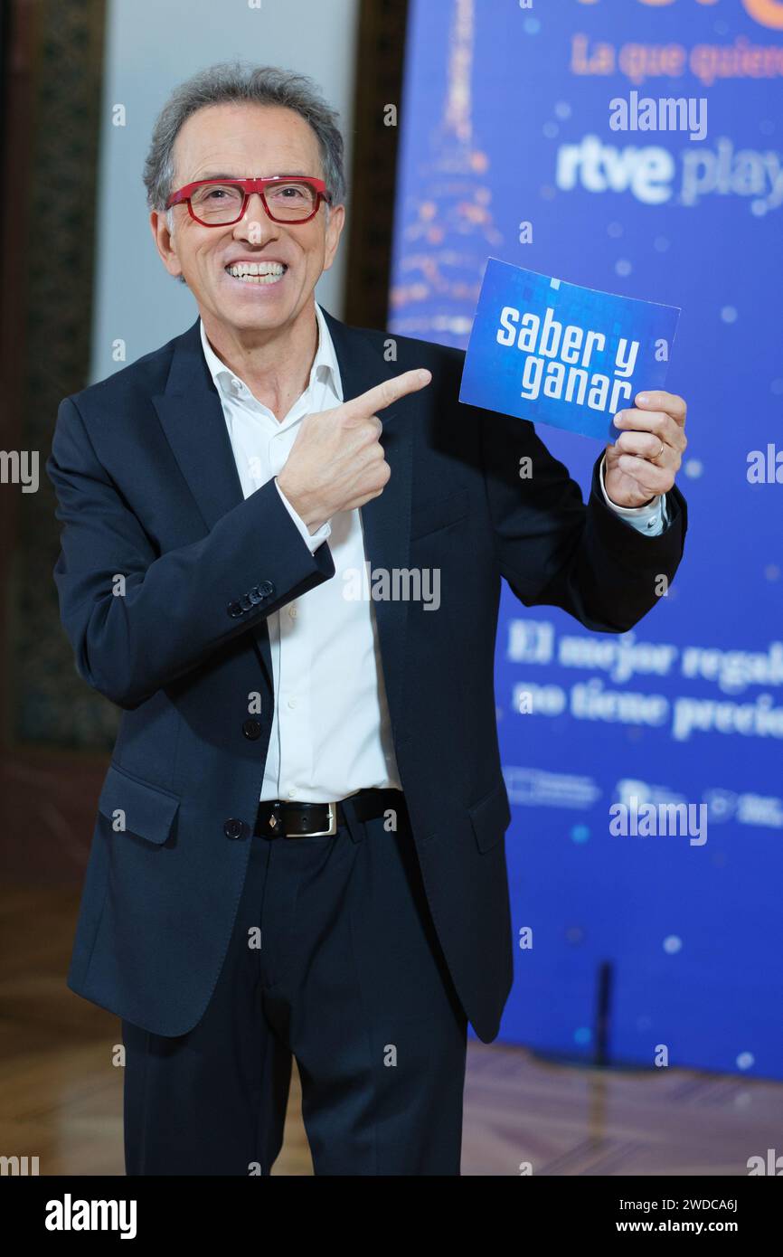 Jordi hurtado during rtve presentation of hi-res stock photography and ...