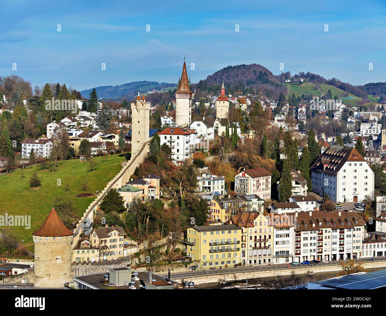 Musegg wall hi-res stock photography and images - Alamy