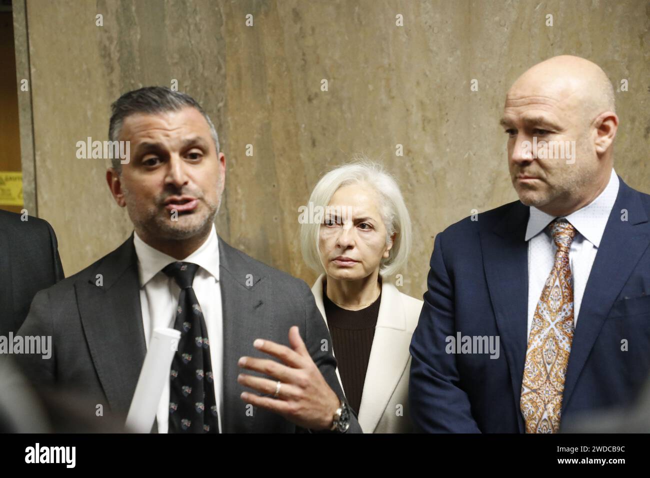 San Francisco, California, USA. 30th Nov, 2023. Mahnaz Momeni, mother ...