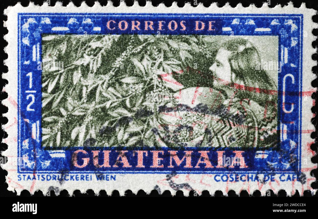 Stamp guatemala hi-res stock photography and images - Alamy