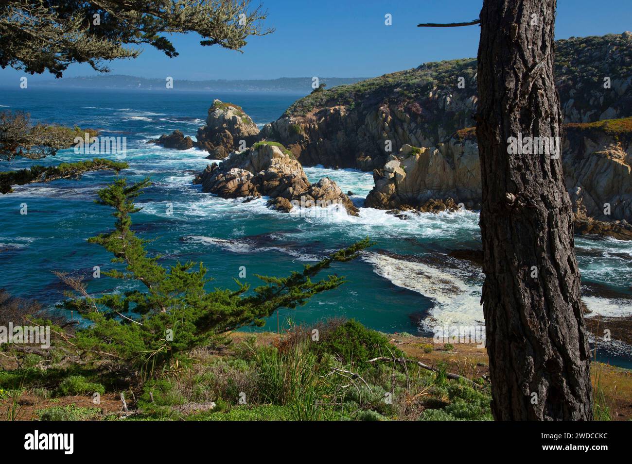 The Pit cove, Point Lobos State Reserve, Big Sur Coast Highway Scenic ...