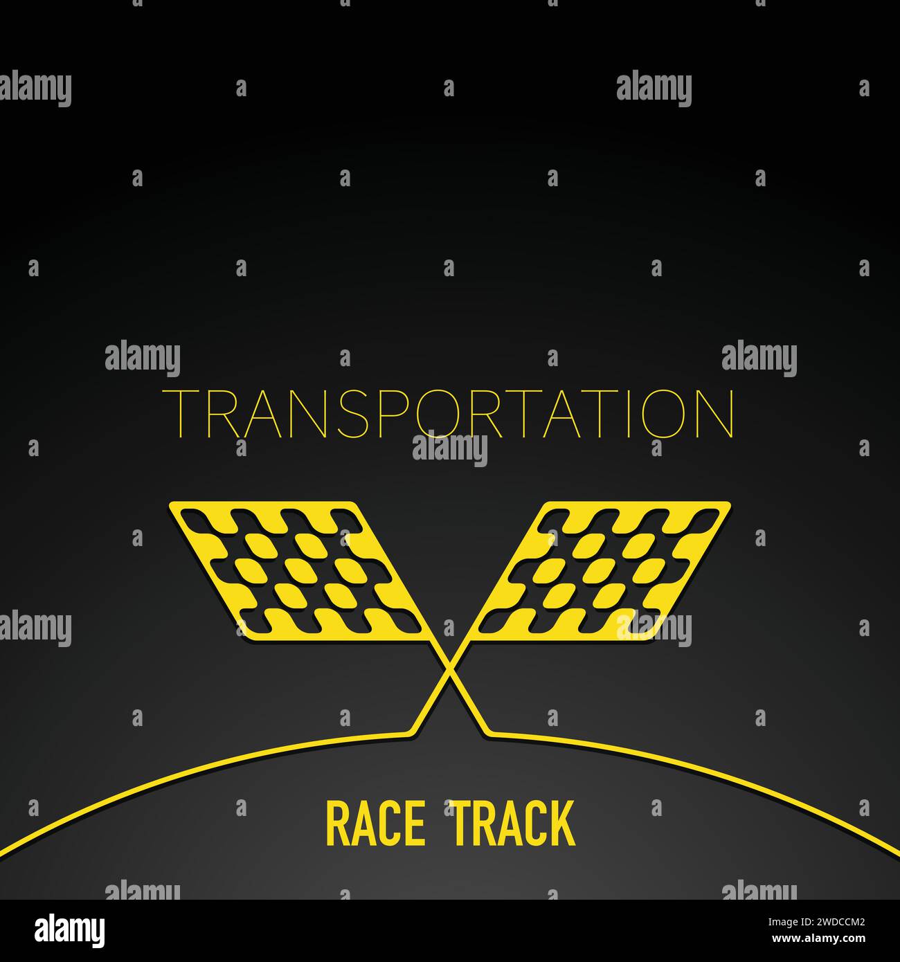 Sport racing checkered yellow wallpaper Stock Vector Image & Art - Alamy