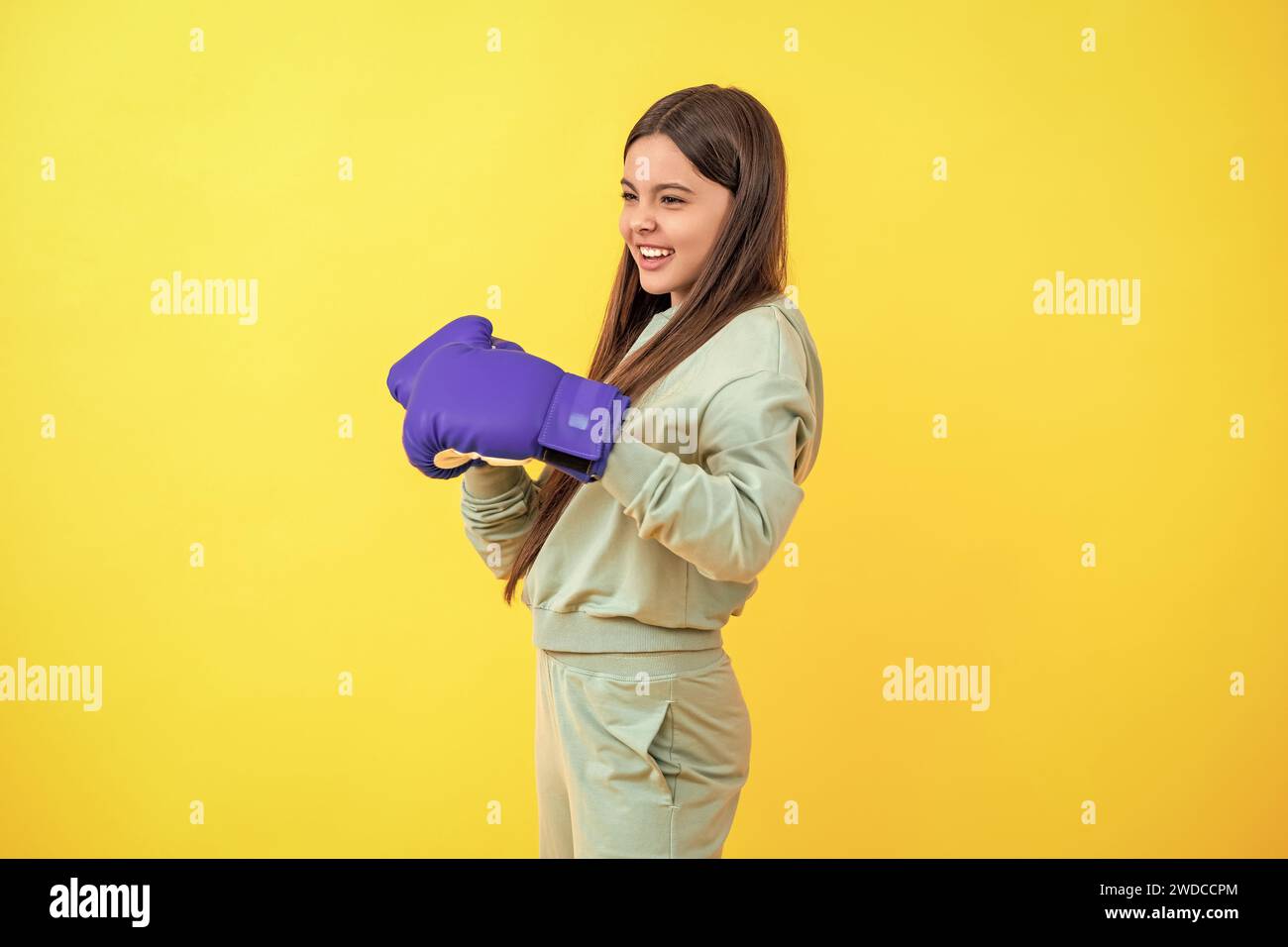 teen defense. girl sport training. sport active wear. Teen boxer ...