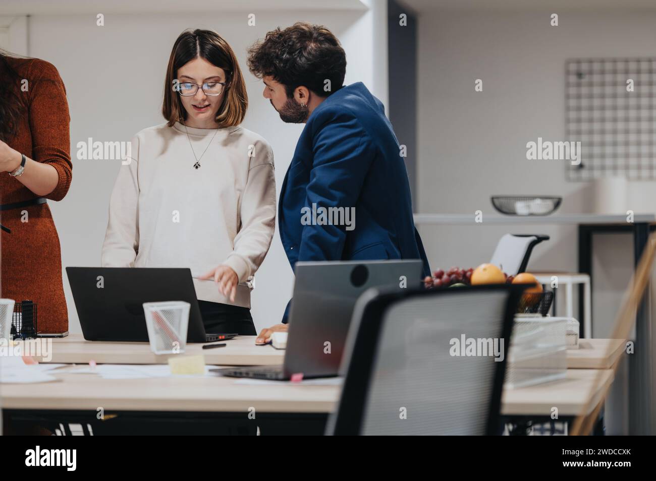 Finishing project at late hours hi-res stock photography and images - Alamy