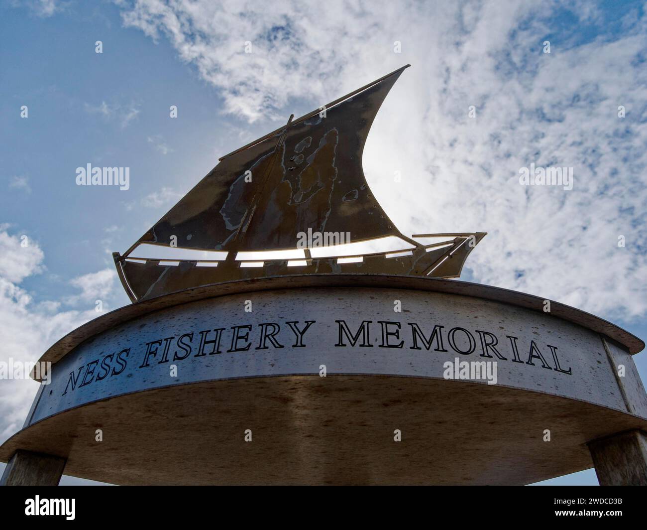 Memorial Port of Ness Harbour- Isle of Harry & Lewis -Outer Hebrides ...